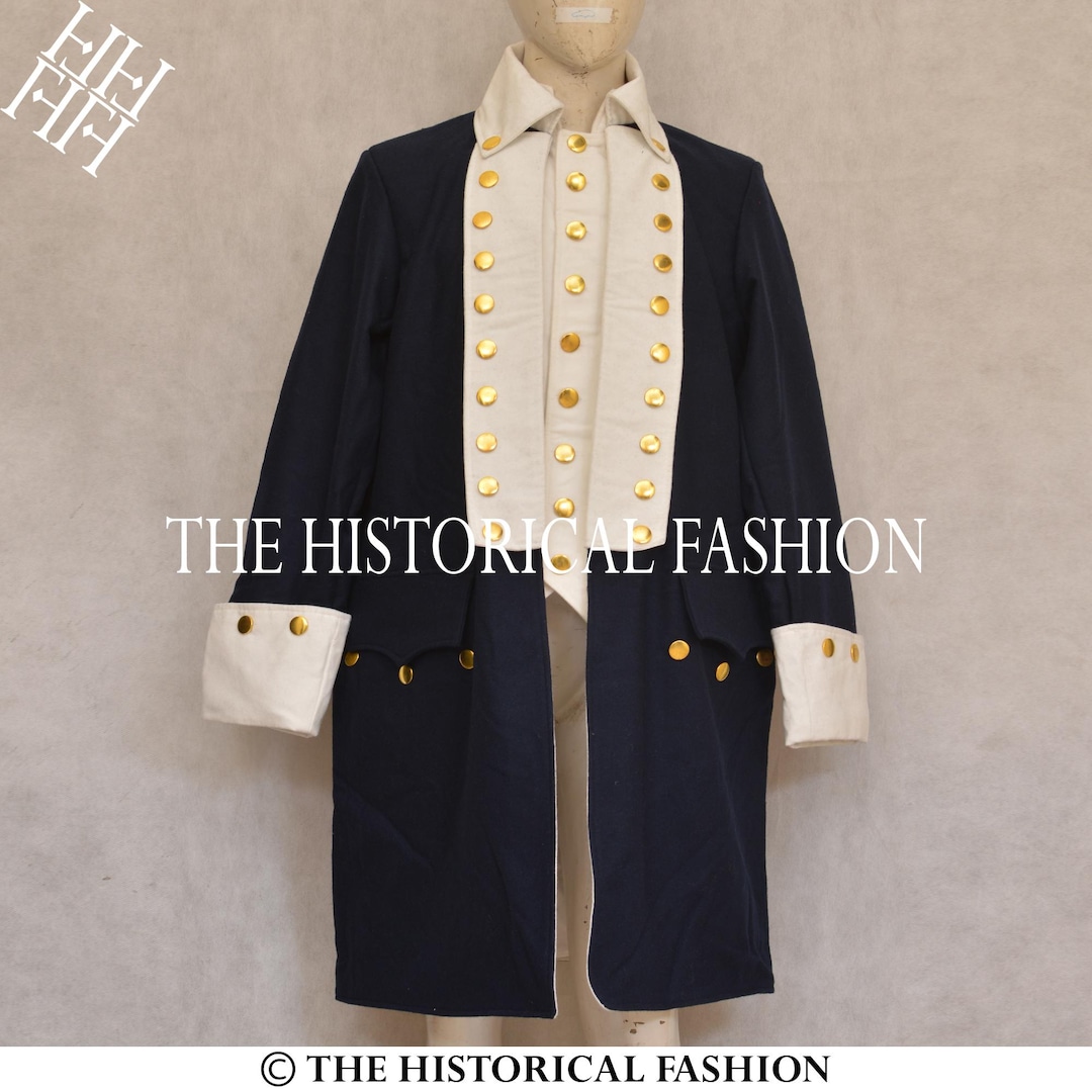 George Washington Jacket, British War Jacket, Military Jacket ...