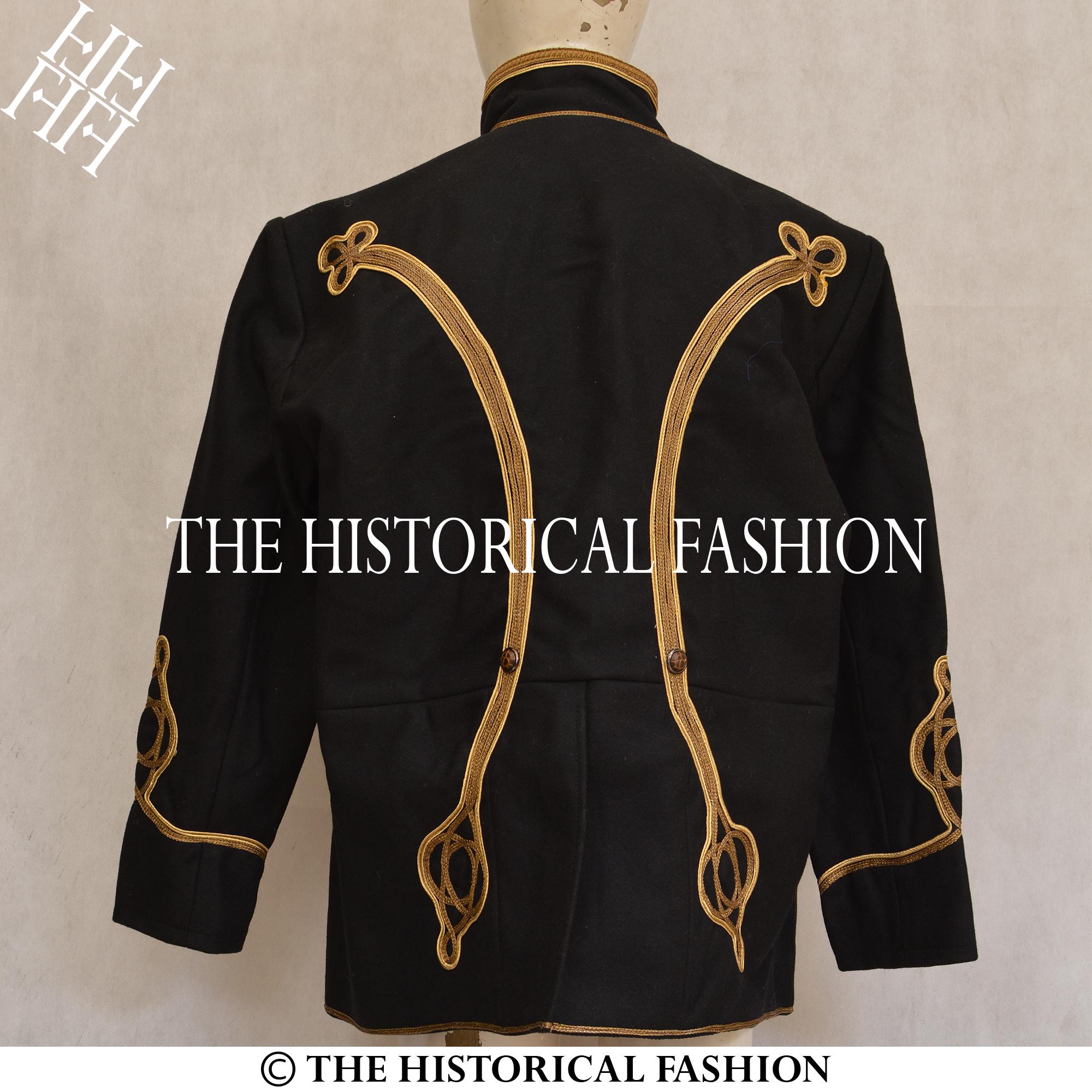 New Men British Cavalry Jacket, Hussar Jacket, 17th Hussar Regiment ...