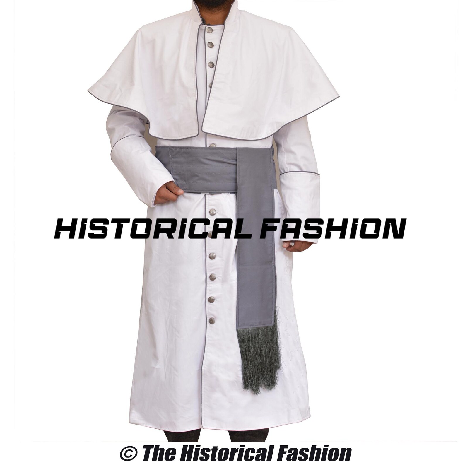 New Men Roman Cassock, Clergy Robe, Church Attire Robe, Preaching Robe ...