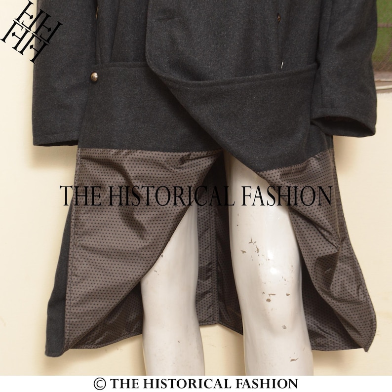 Colonial Frock Coat, Military Frock Coat, David Frock Coat, 18th ...