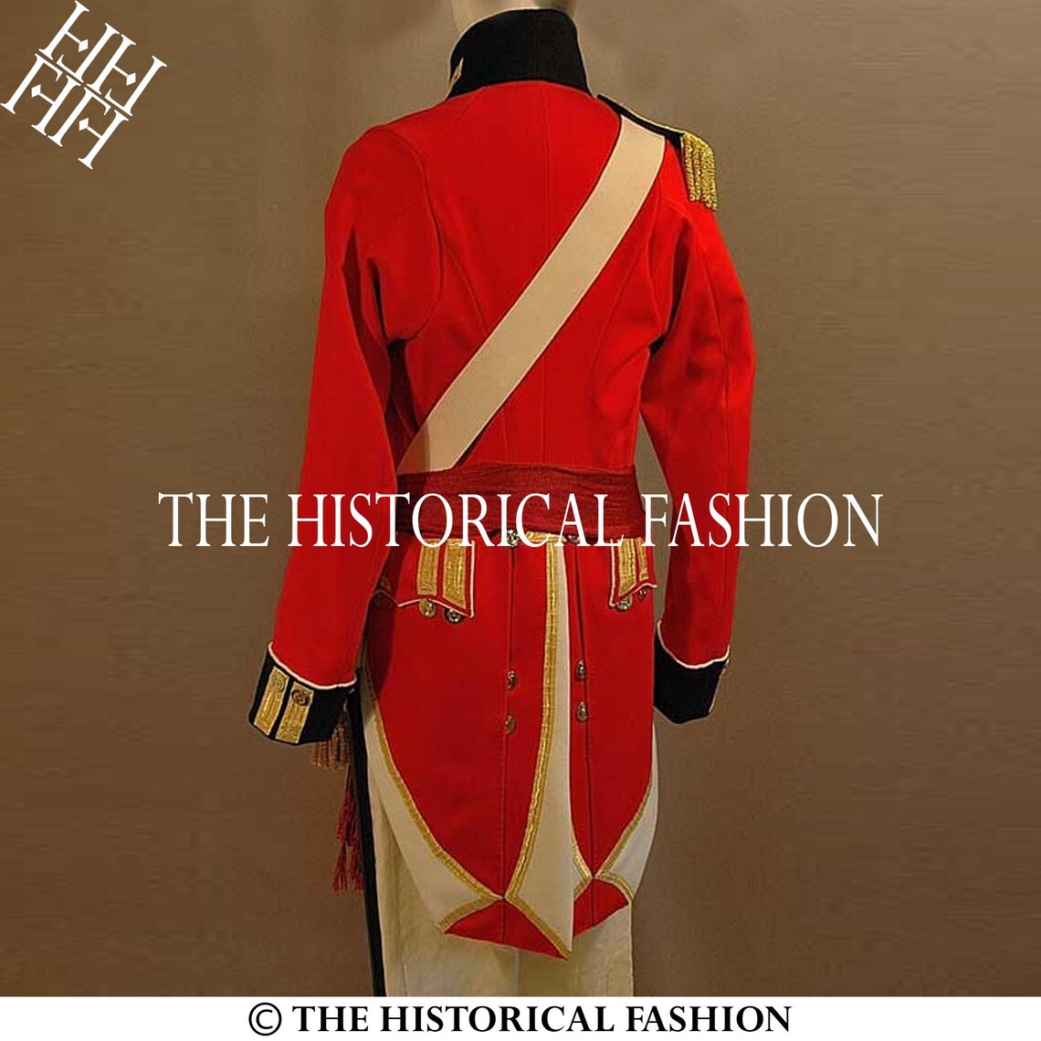 Red Wool 1812 British Royal Battalion Uniform - Etsy