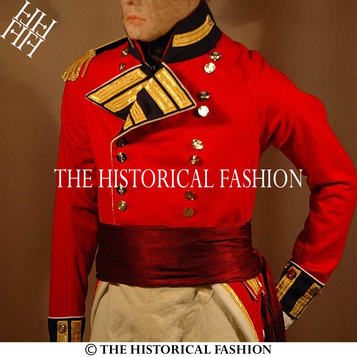Red Wool 1812 British Royal Battalion Uniform - Etsy