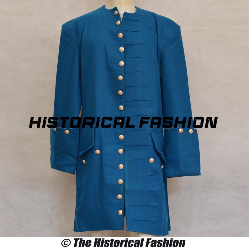 New Men 1750 Frock Coat, Colonial Frock Coat, Horse Riding Jacket ...