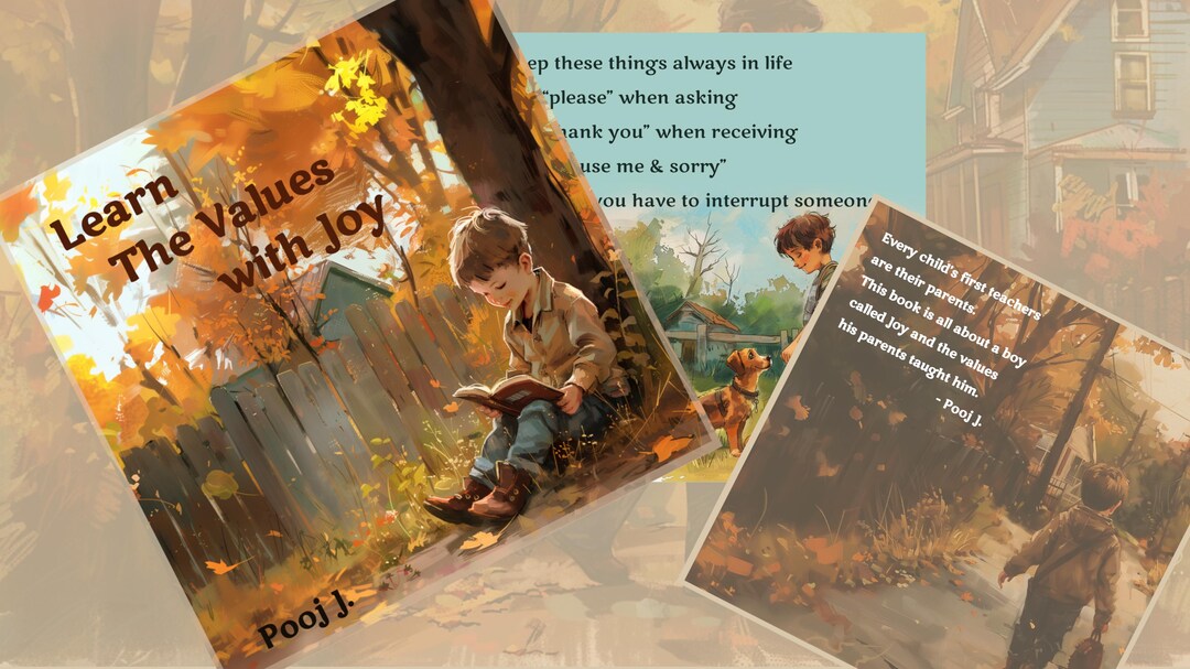 Children's Book. Values for Children.downloadable Kid's Book. PDF ...