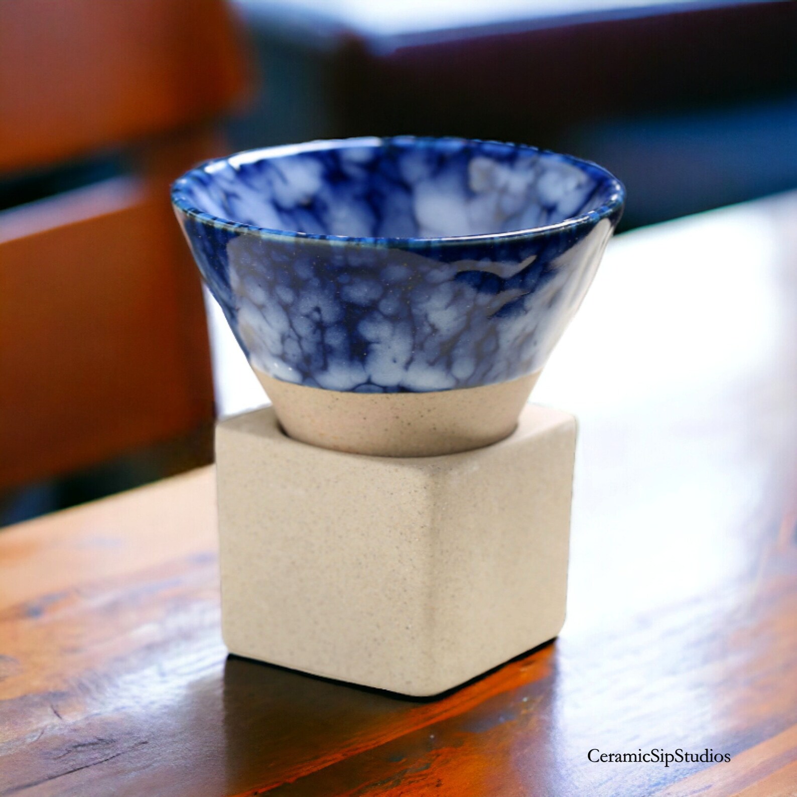 100ml Triangular Ceramic Coffee Mug: Sleek Porcelain Cup for Latte ...