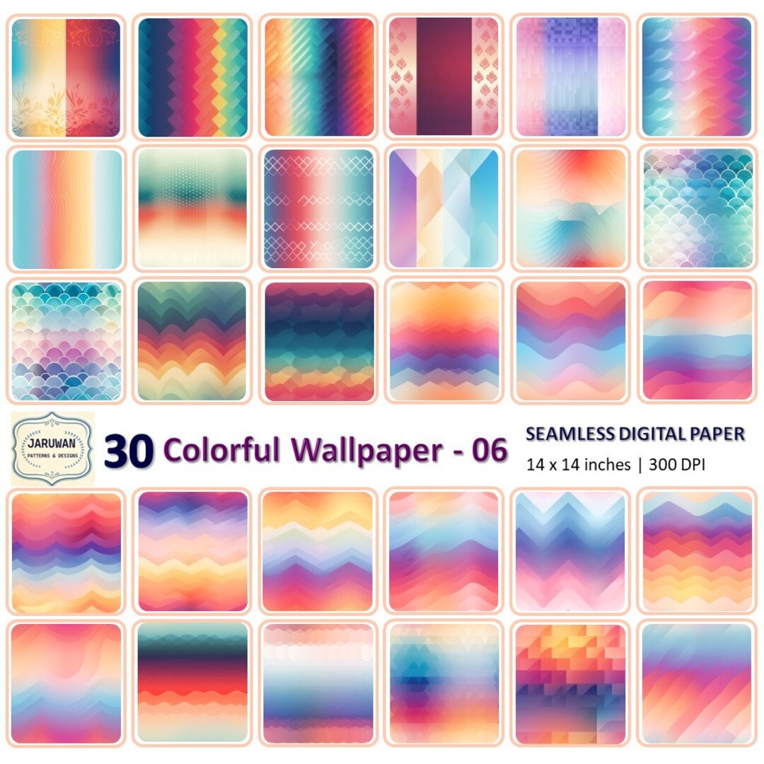 Colorful Wallpaper 06 Vintage Colorful Abstract Pattern Background Gradients Vintage Gradients