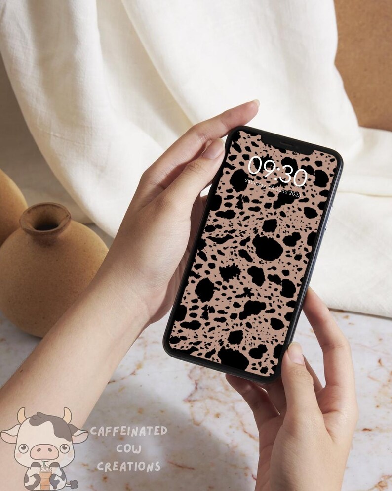 Moooooo! Cow Print Screensaver - Etsy