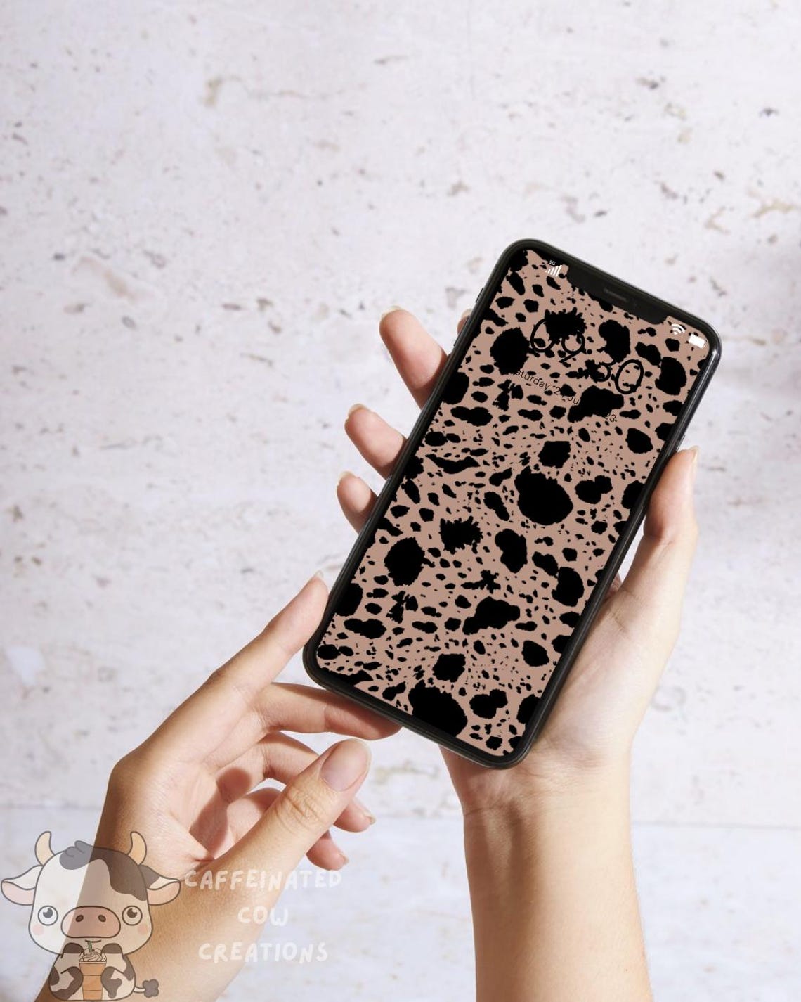 Moooooo! Cow Print Screensaver - Etsy