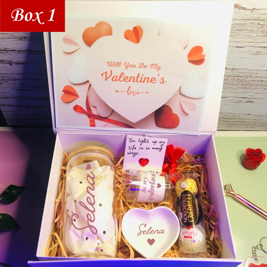 Valentines Day Gift Box, Galentines Day, Valentines Day,personalized ...