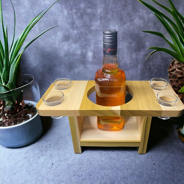 Wooden Shots Stand - Etsy