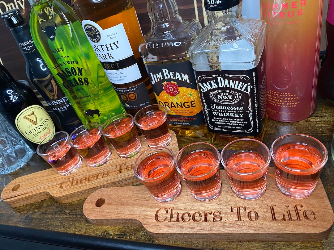 Shot Holder, Alcohol Stand, Shot Board, Liquor Rack, Party Gift ...