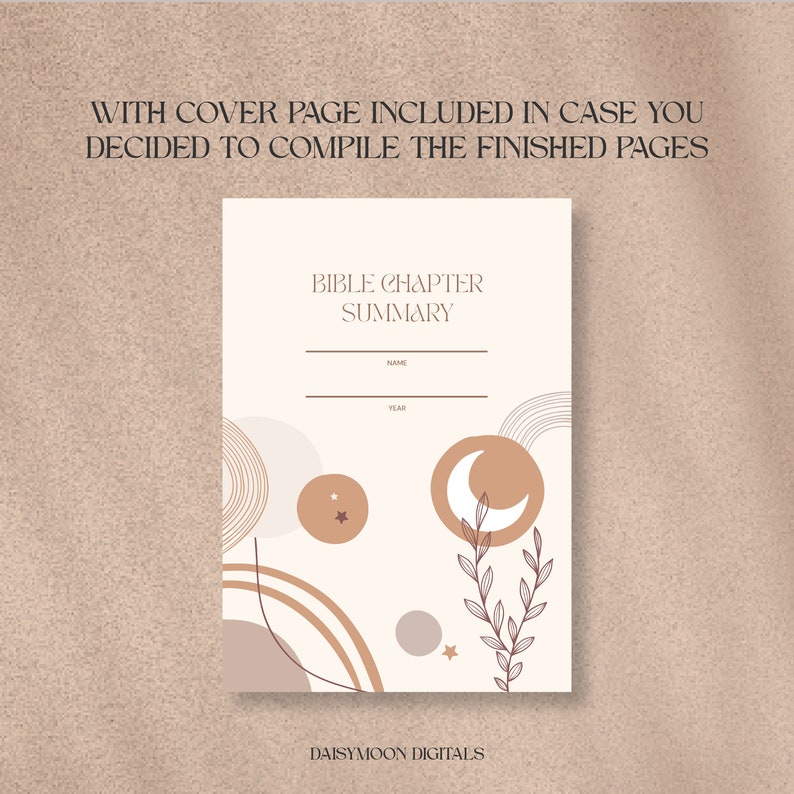 Printable Bible Chapter Summary Template Printable Bible Summary ...