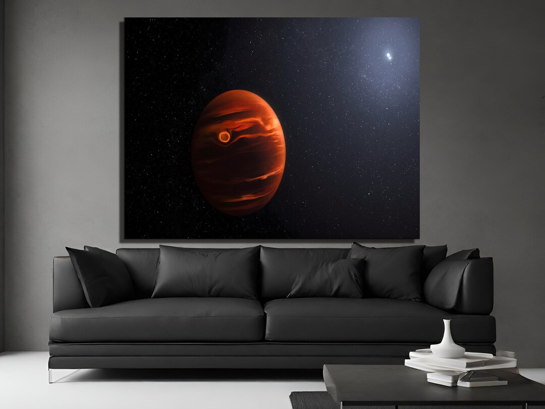 Exoplanet VHS 1256 NASA Canvas/poster Art Canvas Wall Art - Etsy