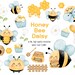 Cute Honey Bee Daisy Clipart, Honey PNG, Bee PNG, Daisy PNG, Cute ...
