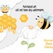 Cute Honey Bee Daisy Clipart, Honey PNG, Bee PNG, Daisy PNG, Cute ...