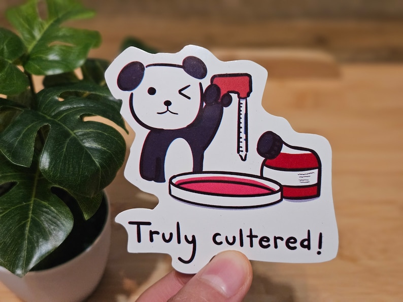 Truly Cultered Science Stickers Stickers for Laboratory, Science ...