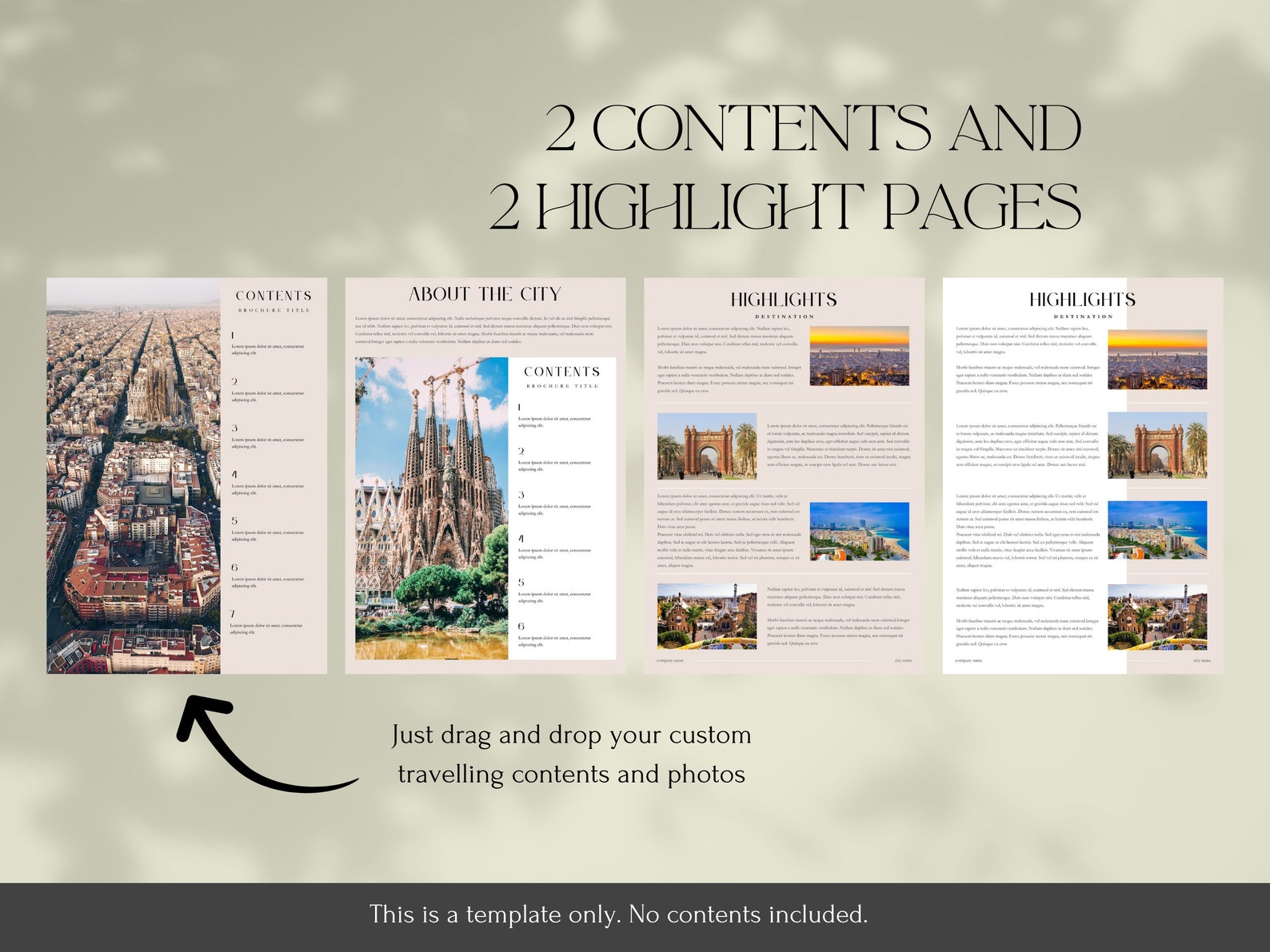 Travel Ebook Template Itinerary City Guide Customizable Canva Ebook ...