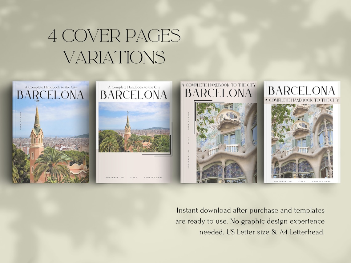 Travel Ebook Template Itinerary City Guide Customizable Canva Ebook ...