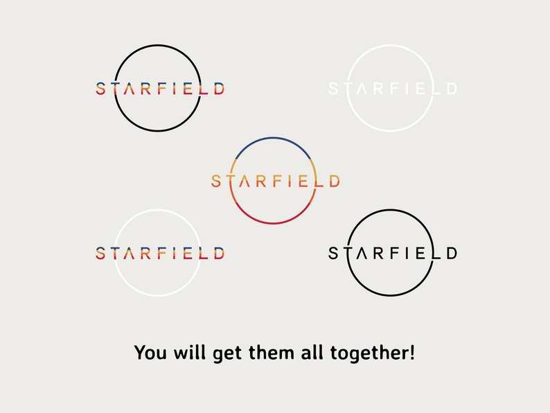 Starfield Inspired, Starfield Starware, Bundle Digital Files, DIY ...