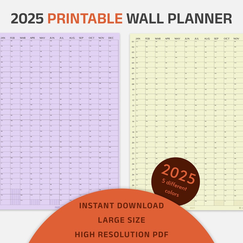 Wall Planner - Etsy