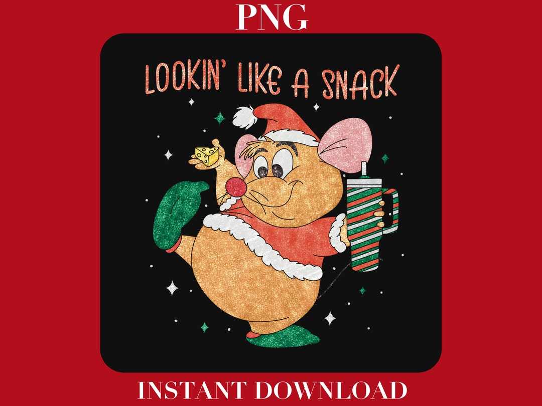 Looking Like A Snack Gus Christmas PNG, Christmas Png, Cinderella ...