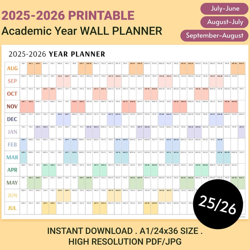 2026 Large Planner - Etsy