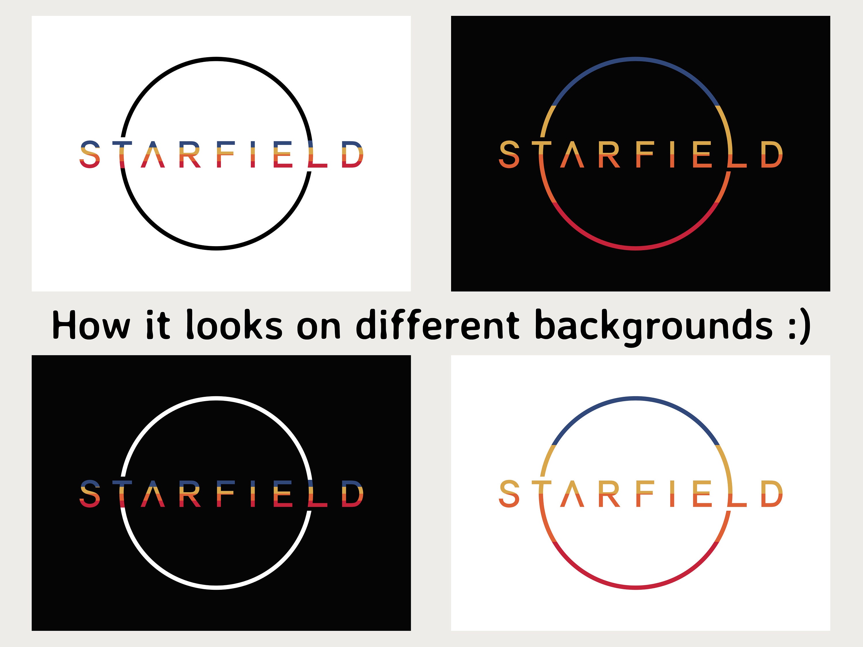 Starfield Inspired, Starfield Starware, Bundle Digital Files, DIY Starfield Gifts and ...
