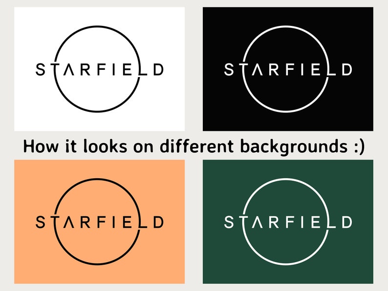 Starfield Inspired, Starfield Starware, Bundle Digital Files, DIY ...