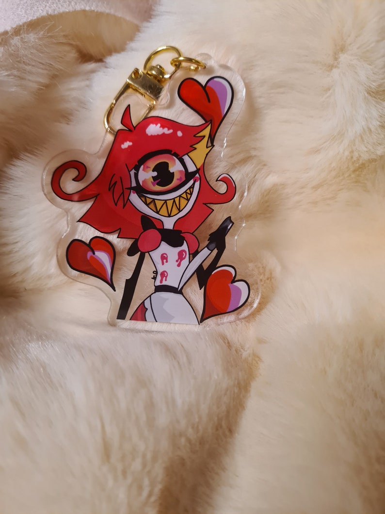 Hazbin Hotel Keychain - Etsy