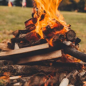 4 Fall Bonfire Scenes Digital Wallpapers - Etsy
