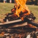 4 Fall Bonfire Scenes Digital Wallpapers - Etsy
