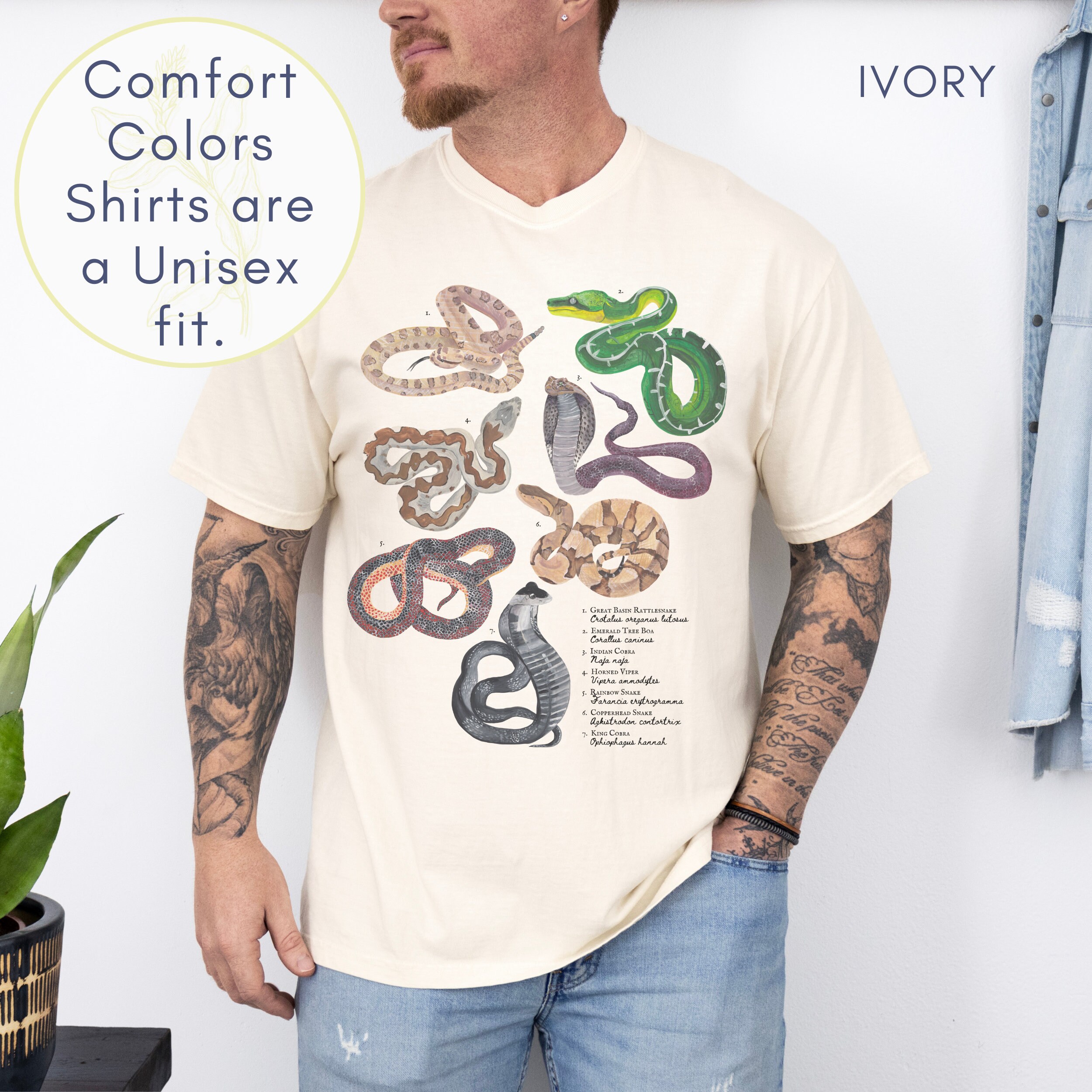Snakes Shirt, Naturecore, Reptile Shirt, Snakes Crewneck, Snake Lover ...