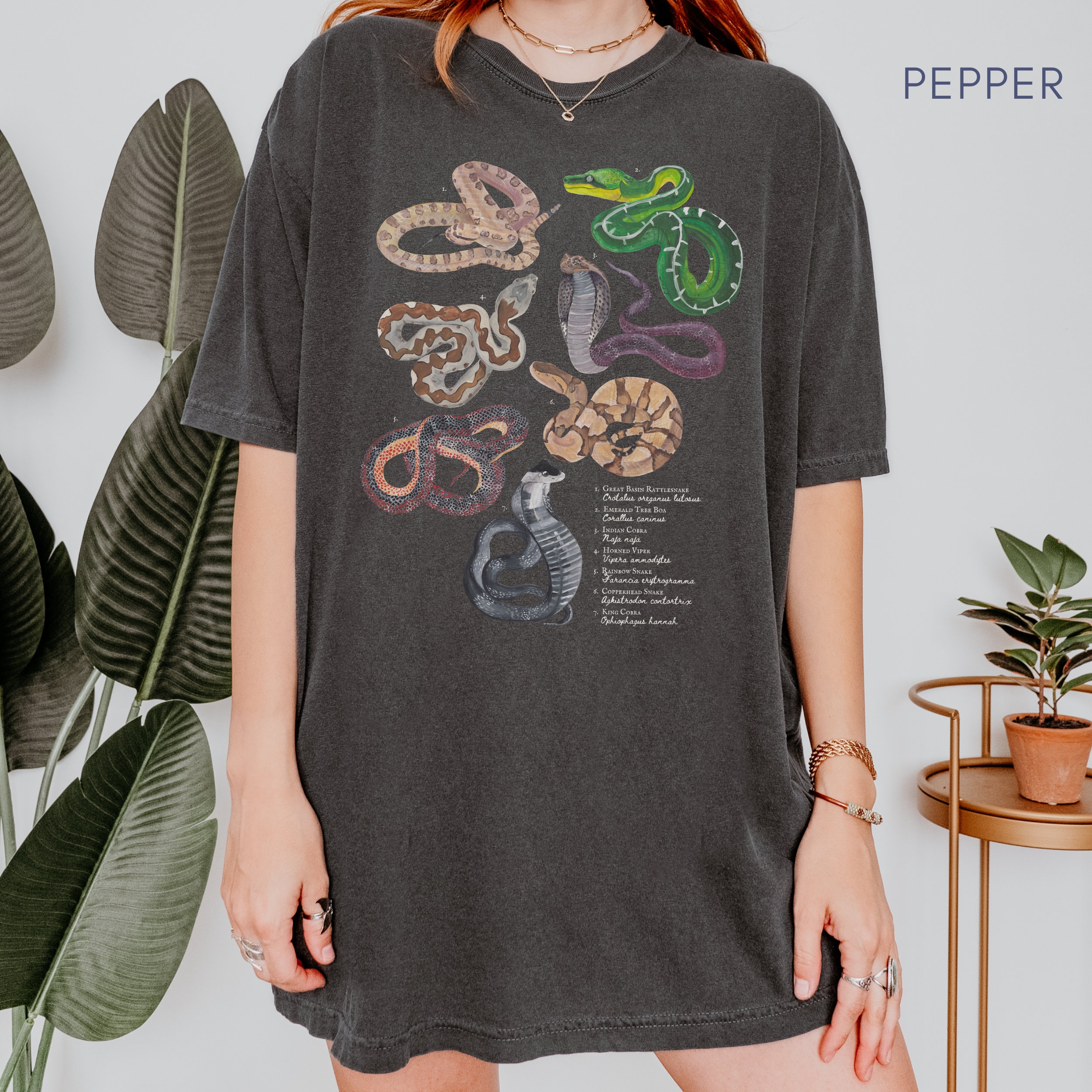 Snakes Shirt, Naturecore, Reptile Shirt, Snakes Crewneck, Snake Lover ...