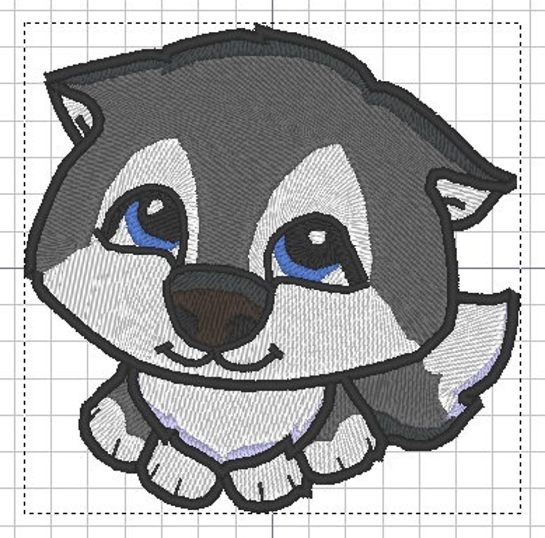 Husky Embroidery Design Digital Download Machine Embroidery Husky, Dog ...