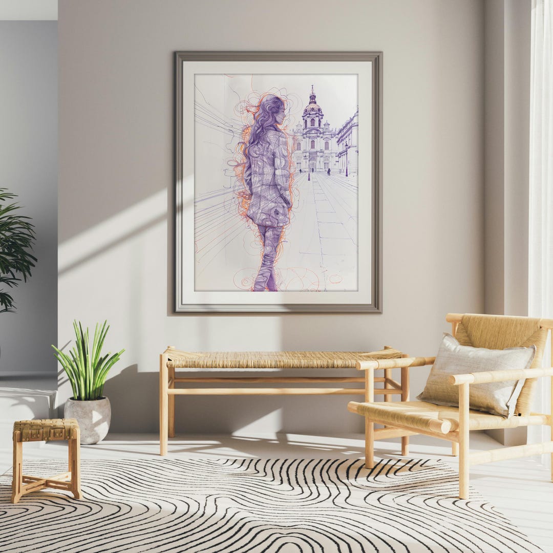 Lifeline | Digital Art | Printable Poster | Digital Download | Modern ...