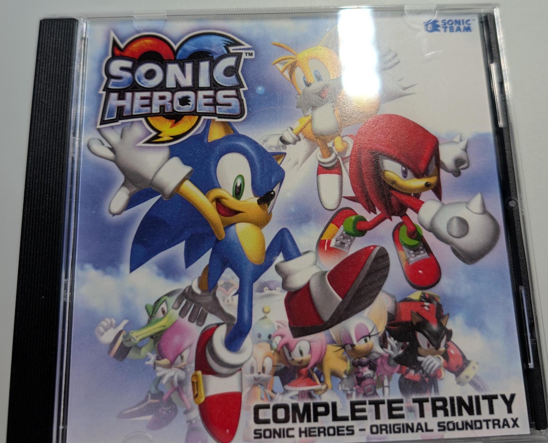 Complete Trinity: Sonic Heroes Original Soundtrack Reproduction - Etsy