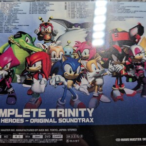 Complete Trinity: Sonic Heroes Original Soundtrack Reproduction - Etsy