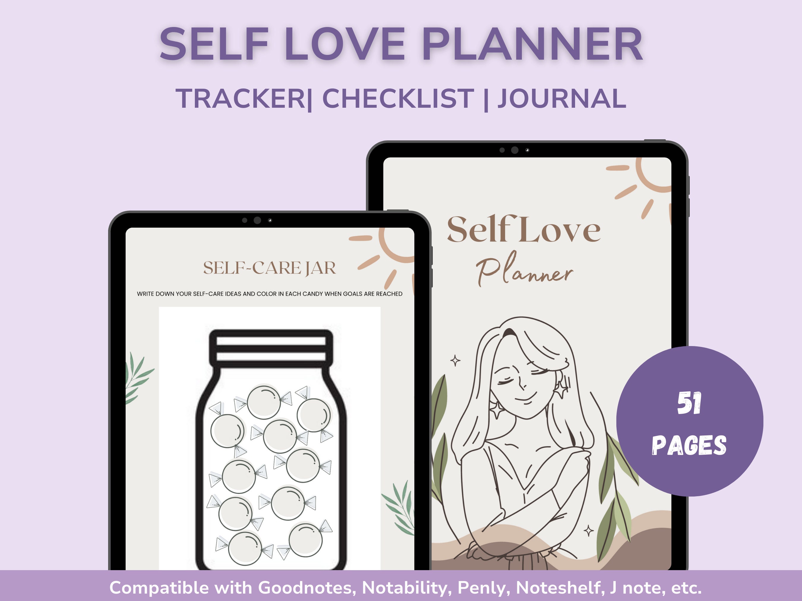 The Ultimate Mental Health Kit Bundle Good Notes Digital Planner 2024 ...