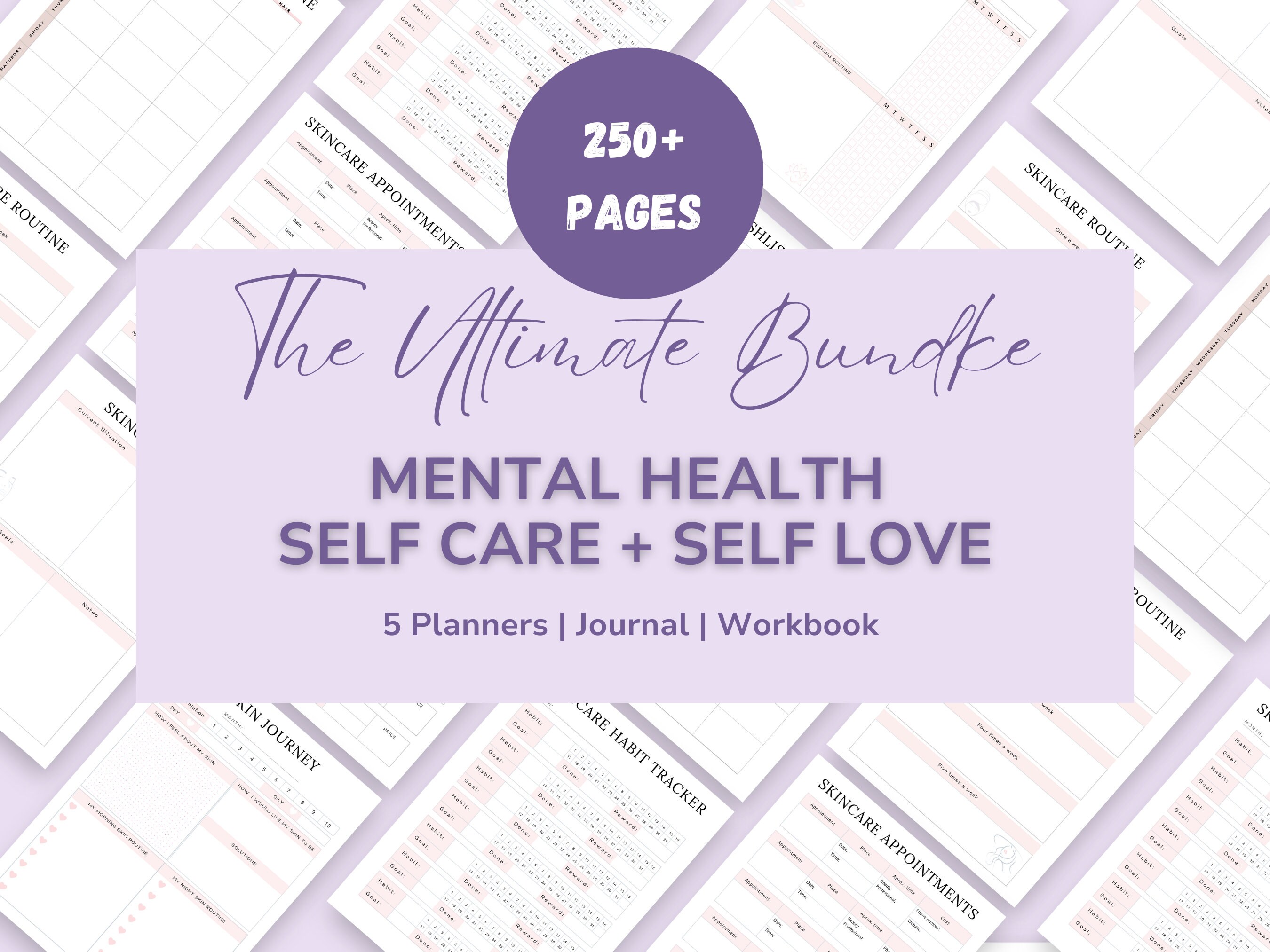 The Ultimate Mental Health Kit Bundle Good Notes Digital Planner 2024 ...