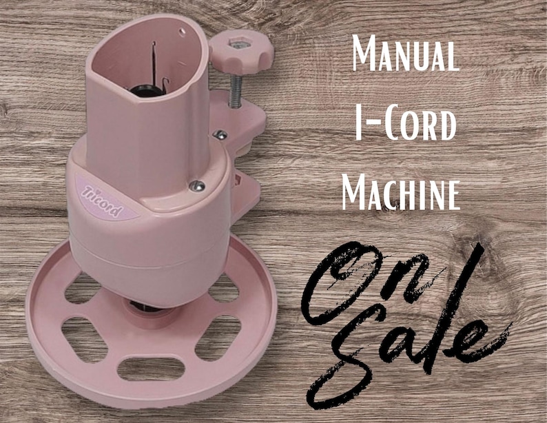 Hand-operated I-cord Knitting Machine, Spool Knitter Weave Tool - Etsy
