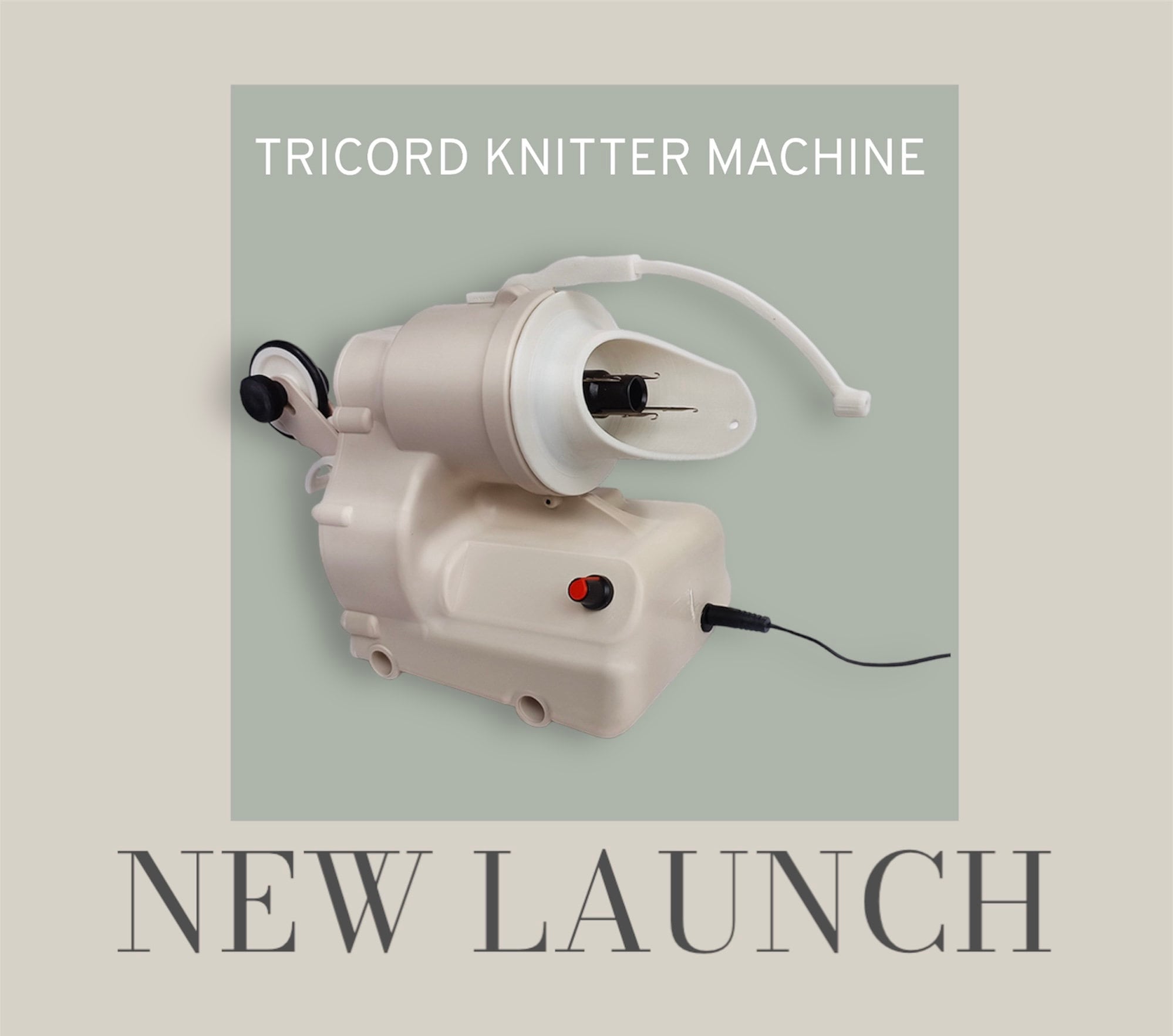 NEW Tricord Plus Tool, Fast I-cord Knitter, Power Knitting Machine ...