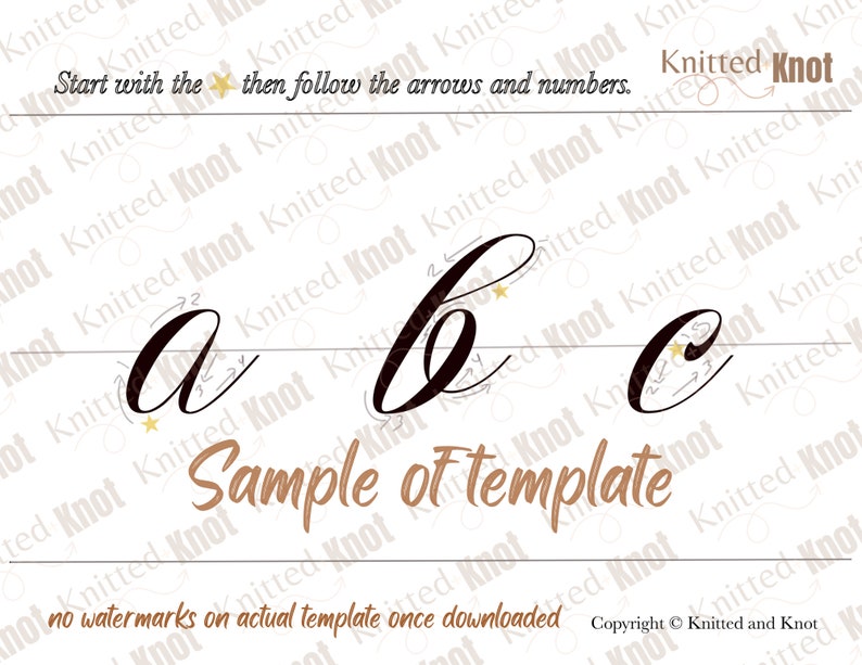 Digital Wire Art Course, Uppercase and Lowercase Alphabet Templates ...
