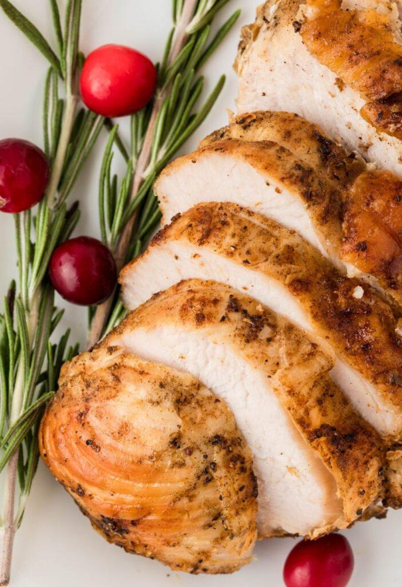 Dry Brined Turkey Breast - Juicy Flavorful Thanksgiving Recipe - Etsy