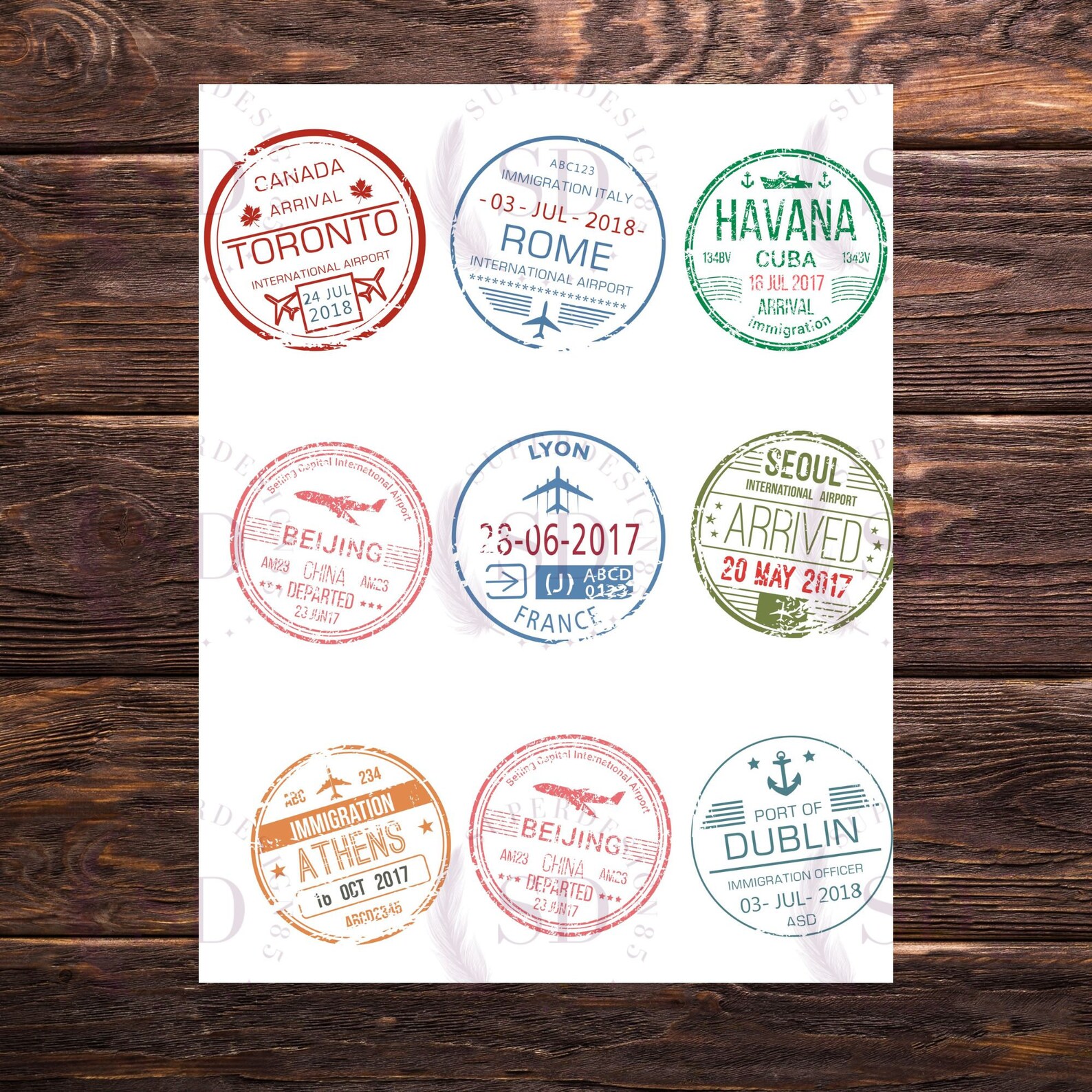 Kidventures Passport: Printable US Passport for Kids Adventure Set ...