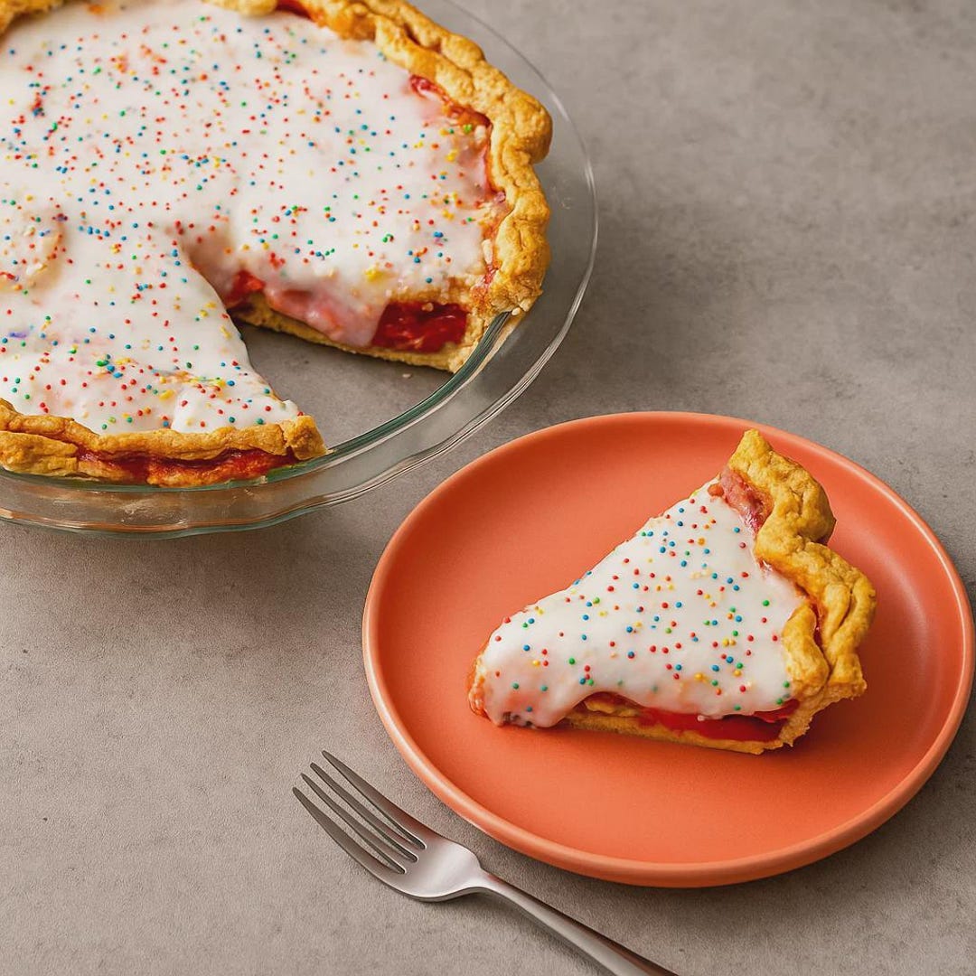 Strawberry Pop-tart Pie Recipe: Fruity Crust With Icing (digital PDF ...