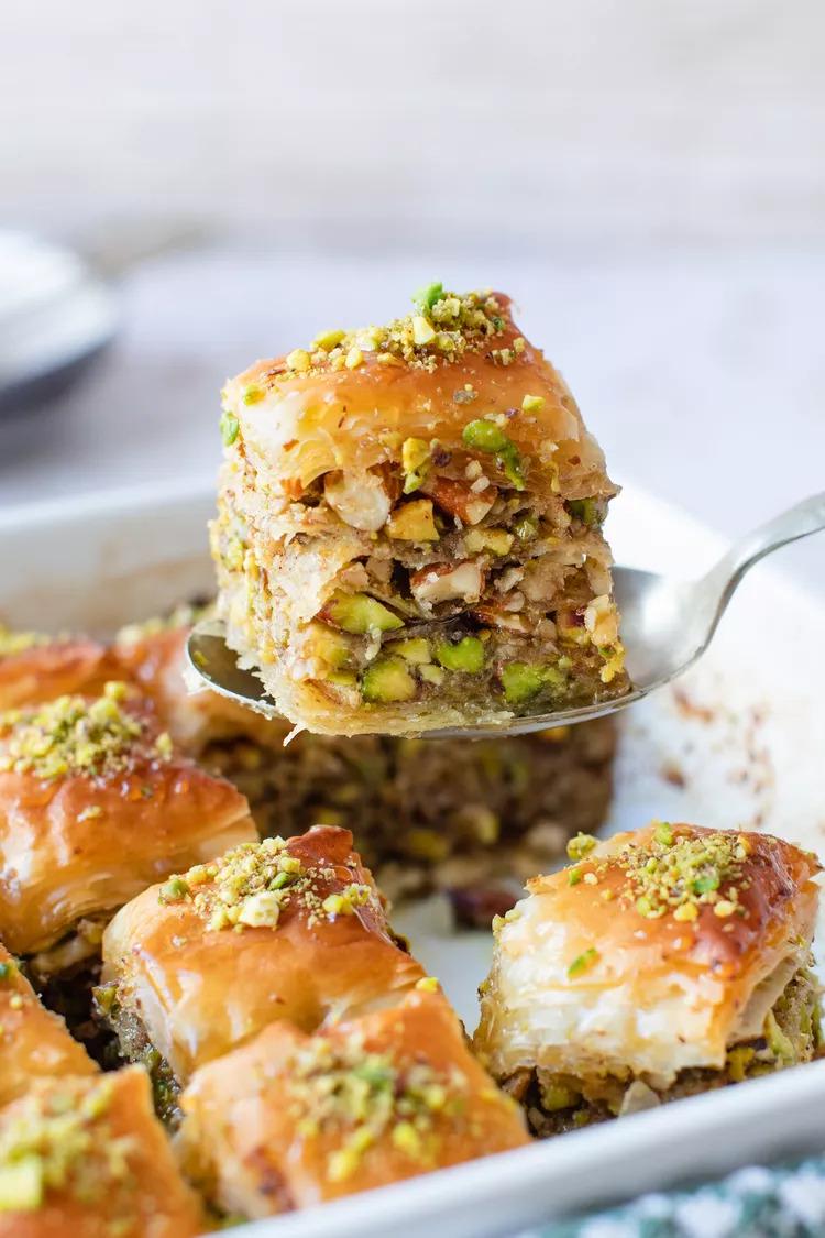 Best Baklava Recipe - Flaky, Sweet, and Buttery Dessert With Honey Syrup - Etsy
