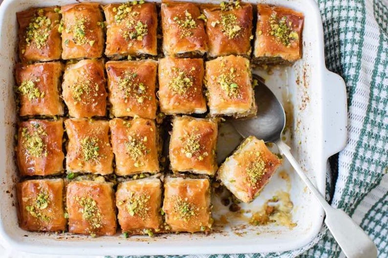 Best Baklava Recipe - Flaky, Sweet, and Buttery Dessert With Honey ...