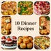 Easy Dinner Recipes Cookbook Quick Family Meal Ideas (digital Download ...