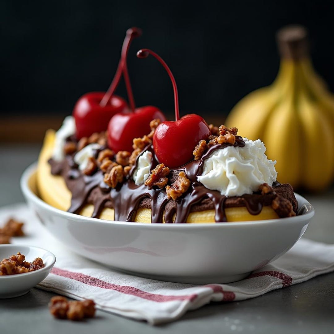 BEST RECIPE for This Epic Banana Split Delight A Classic Ice Cream ...