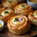 Ham & Cheese Puff Pastry Swirls Recipe | Easy Dessert Baking (digital ...